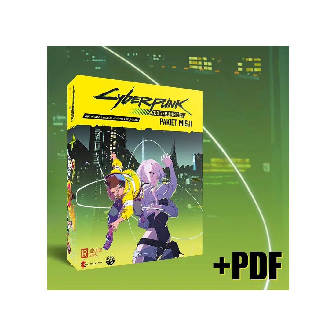 Cyberpunk: Edgerunners Pakiet Misji RPG - Black Monk (gry fabularne)